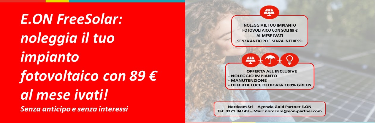 Nordcom srl partner E.on a Oleggio (Novara)